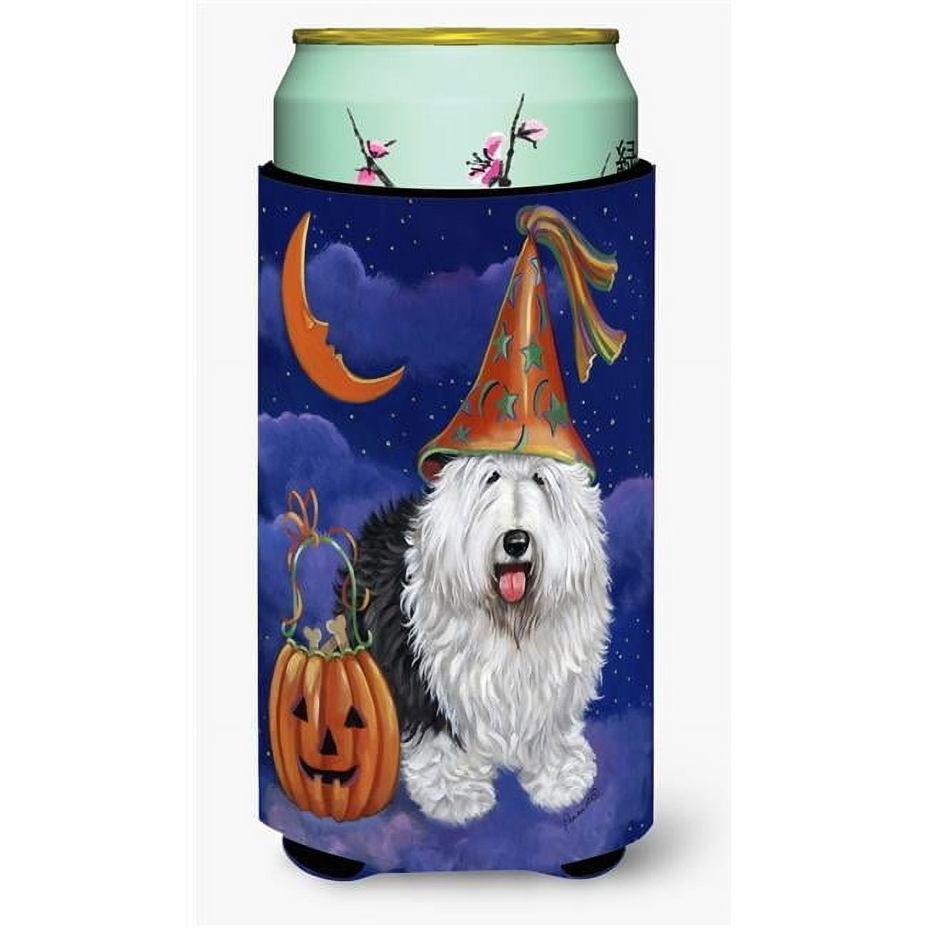 Carolines Treasures Old English Sheepdog Halloween Tall Boy Hugger Tall ...