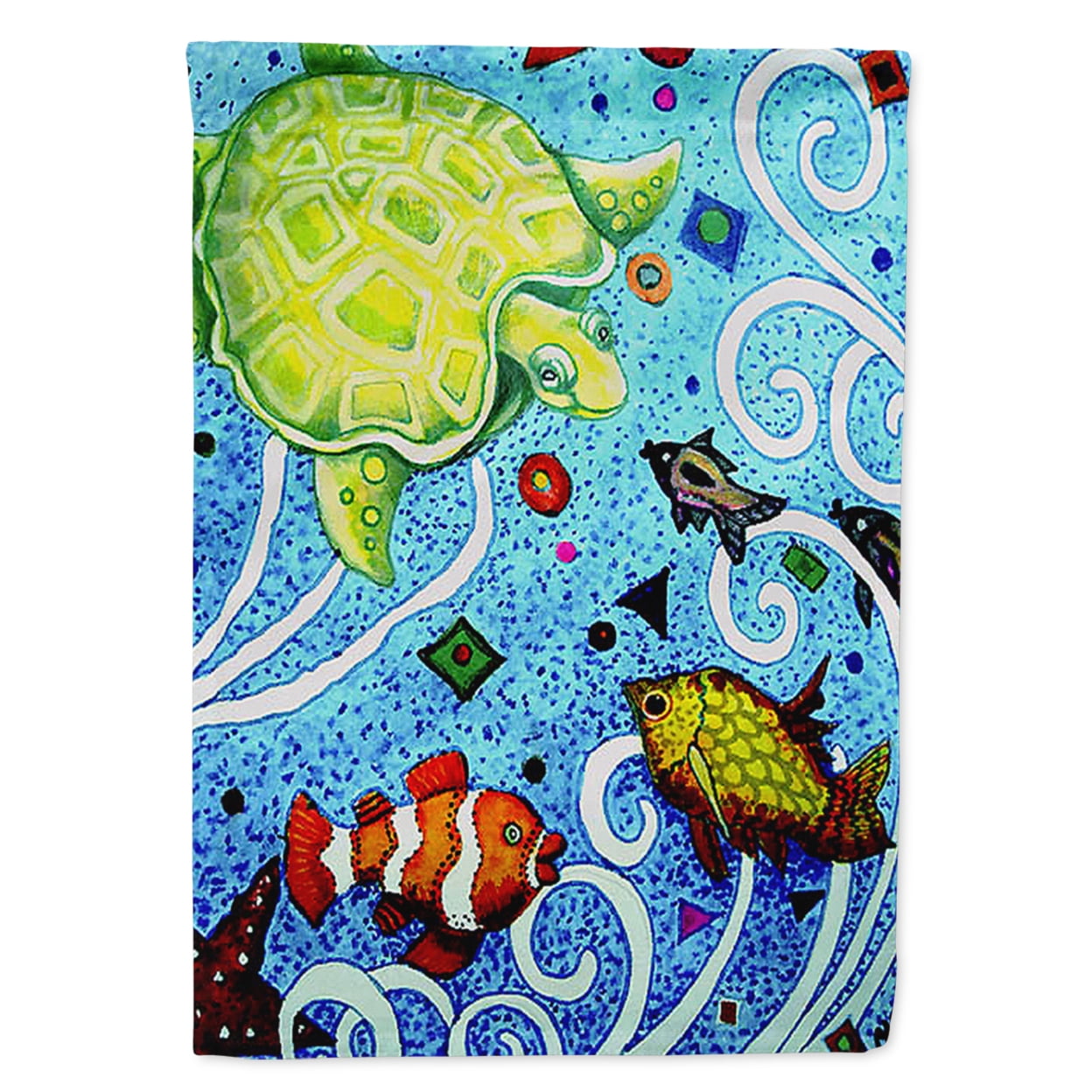 Turtle Time Turtle Garden Flag - Walmart.com