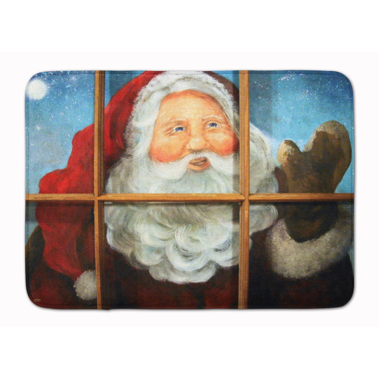 Carolines Treasures PJC1079RUG Kindly Visitor Santa Claus Christmas ...