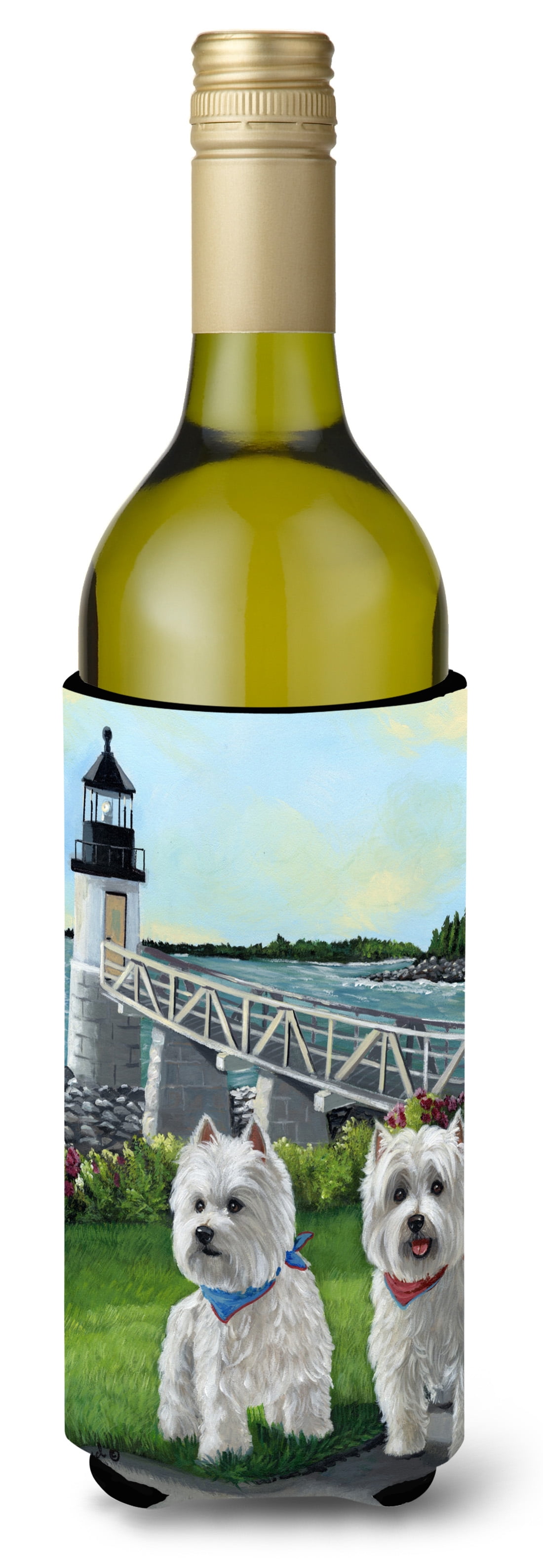 Carolines Treasures PPP3230LITERK 24 oz Westie Schooner & Annie Wine ...