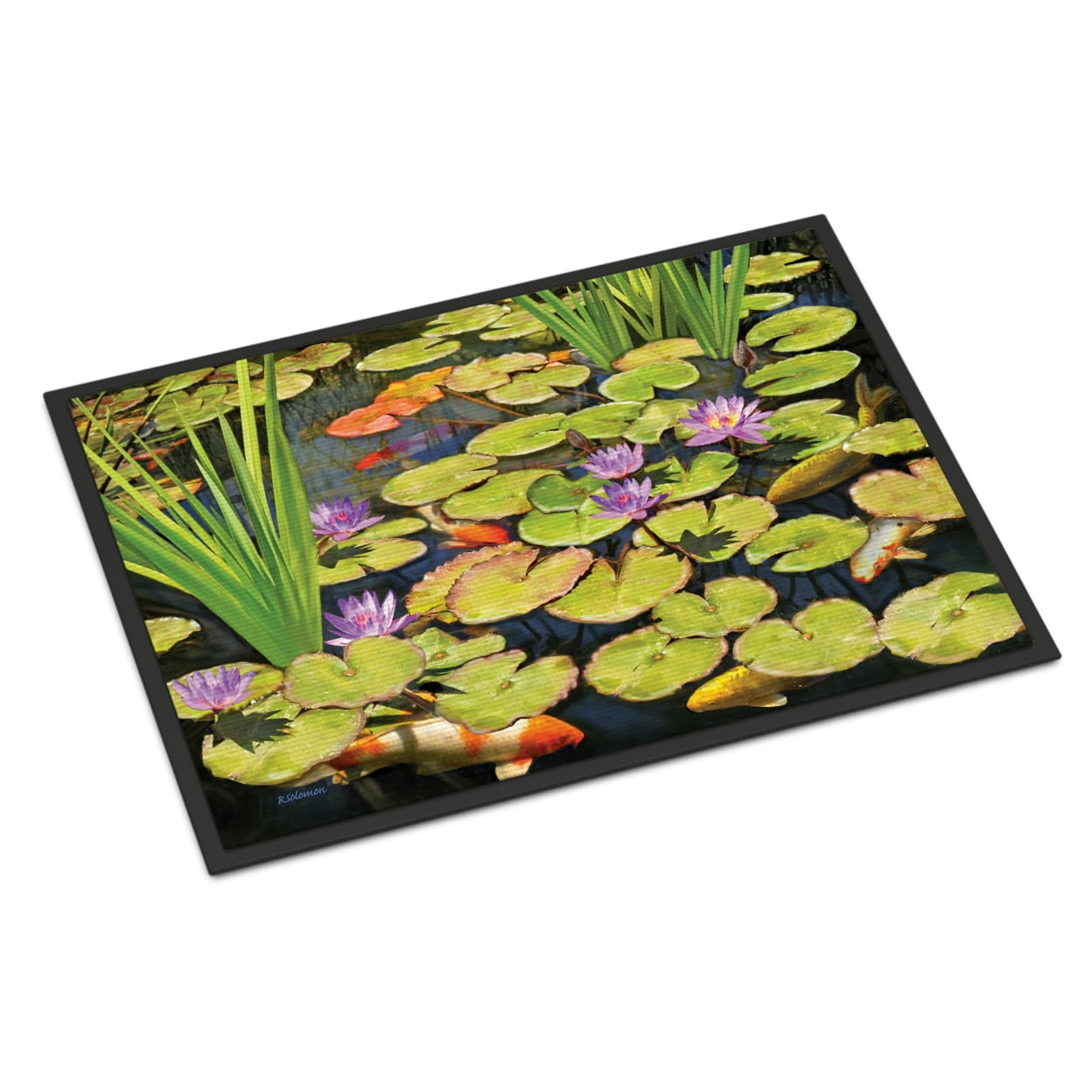 Carolines Treasures PRS4050JMAT Koi Pond II Door Mat Indoor Rug or ...