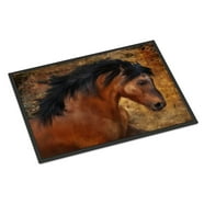 Stylish Camping Reversible Lucky Horse Patio Mat - Walmart.com