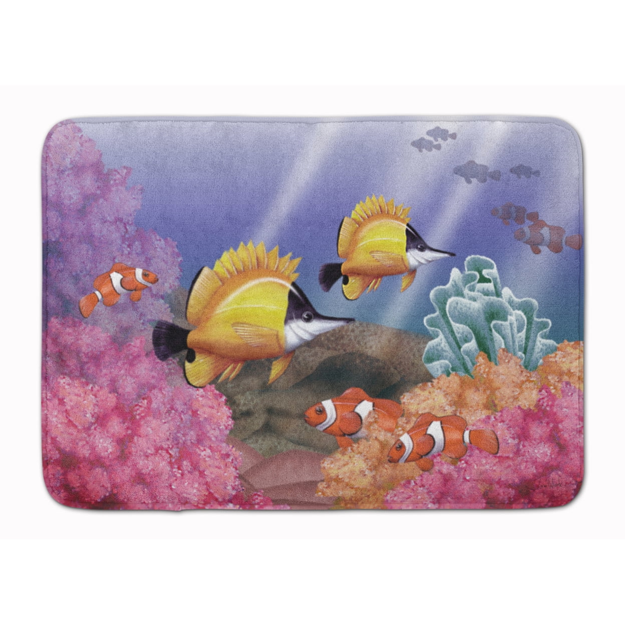 Carolines Treasures PTW2031RUG Undersea Fantasy 6 Machine Washable ...