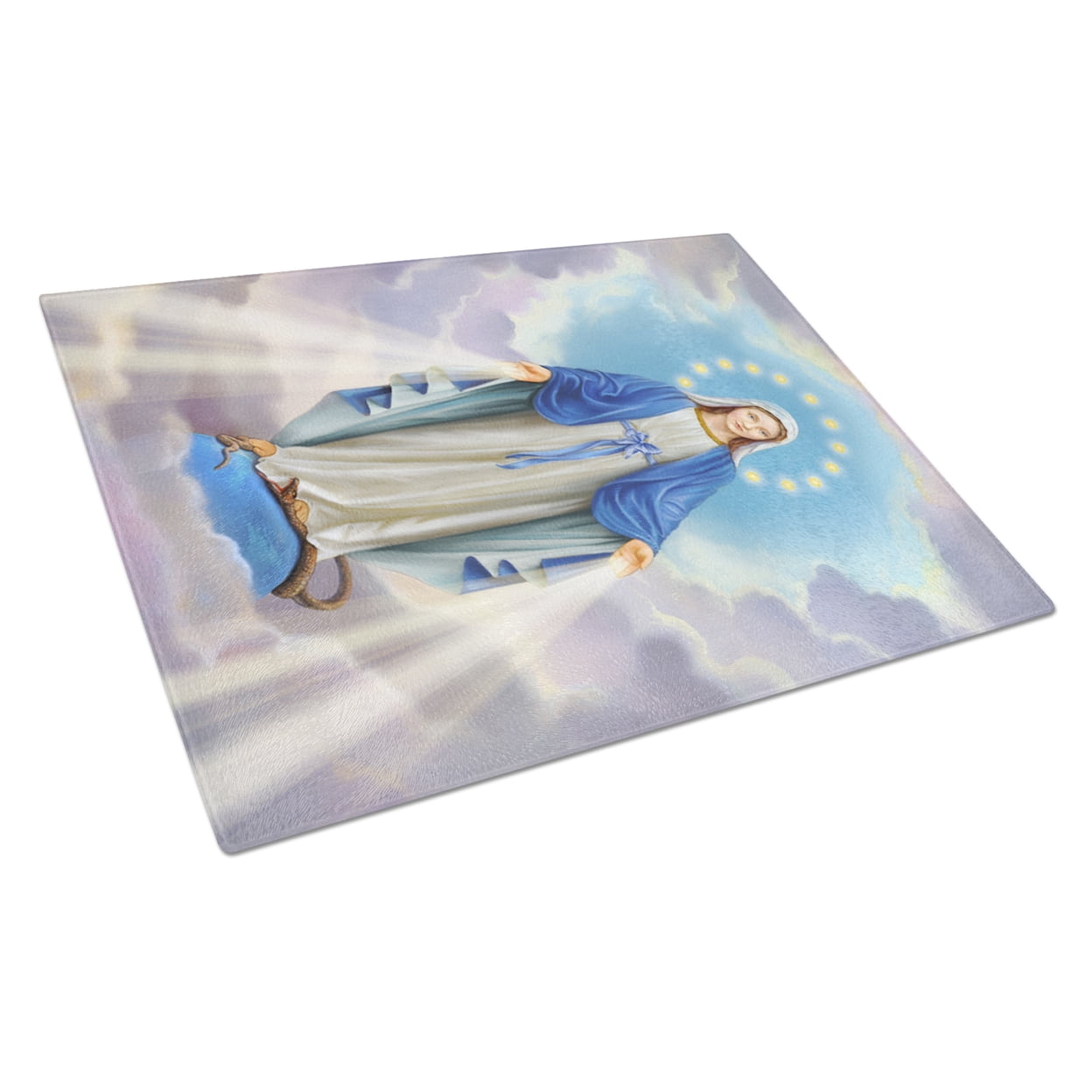 Carolines Treasures Religious Blessed Virgin Mother Mary Glass Cutting ...