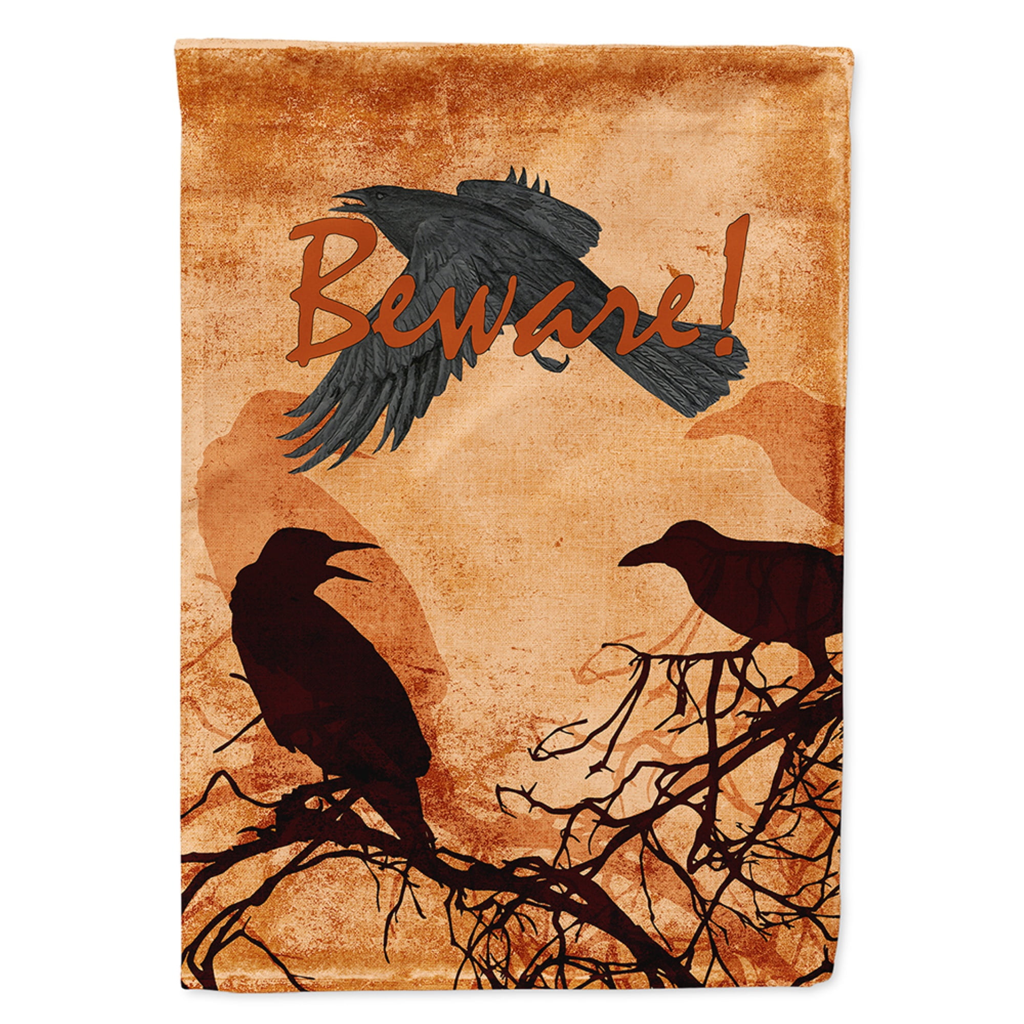 Carolines Treasures SB3009GF 11 x 15 in. Beware Of The Black Crows ...