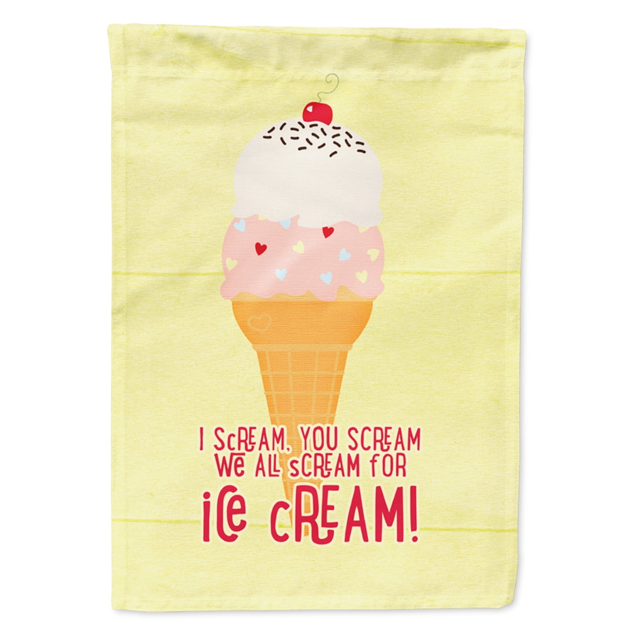 Carolines Treasures SB3106GF I scream you scream we all scream for ice ...