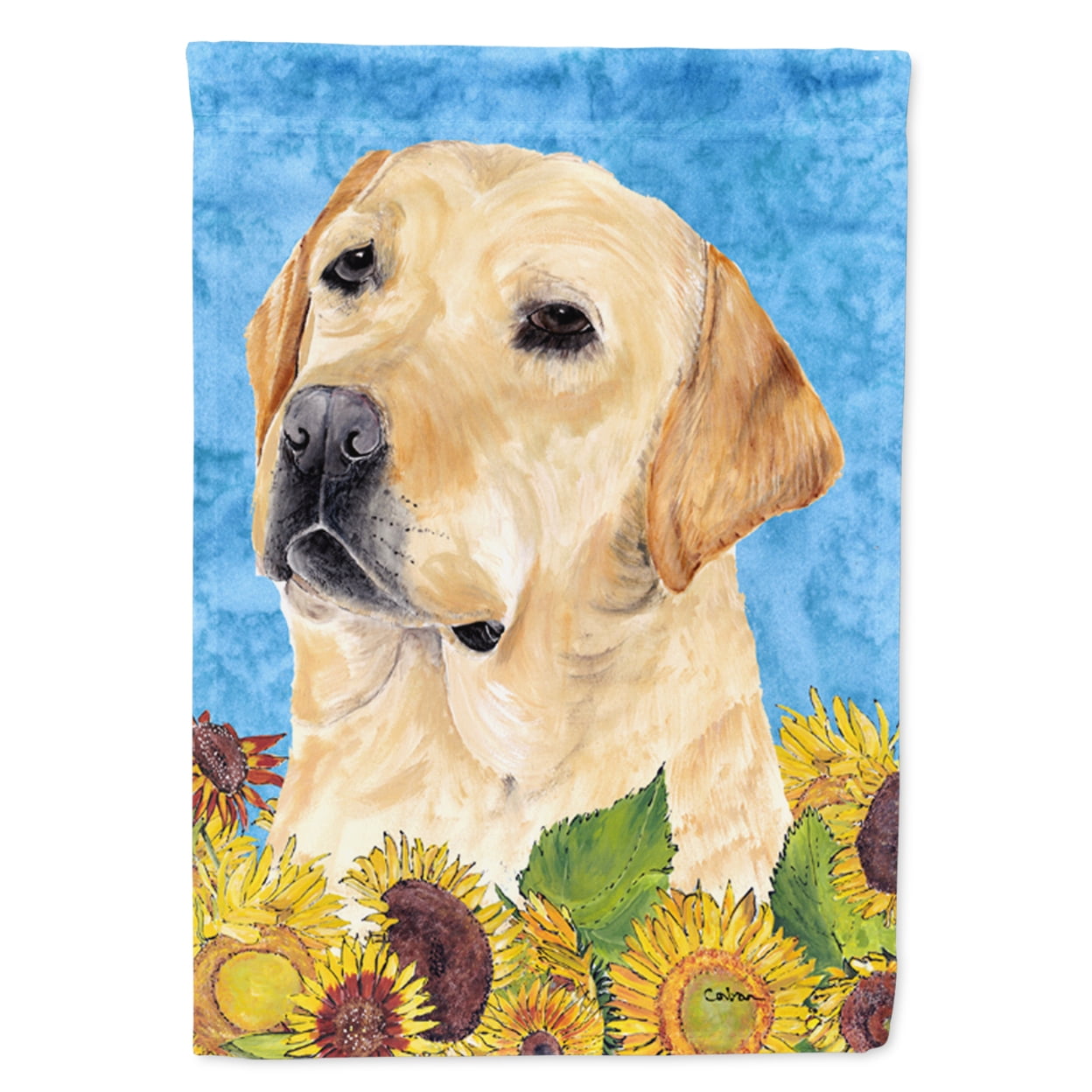 Carolines Treasures SC9056-FLAG-PARENT Labrador Flag multicolor ...
