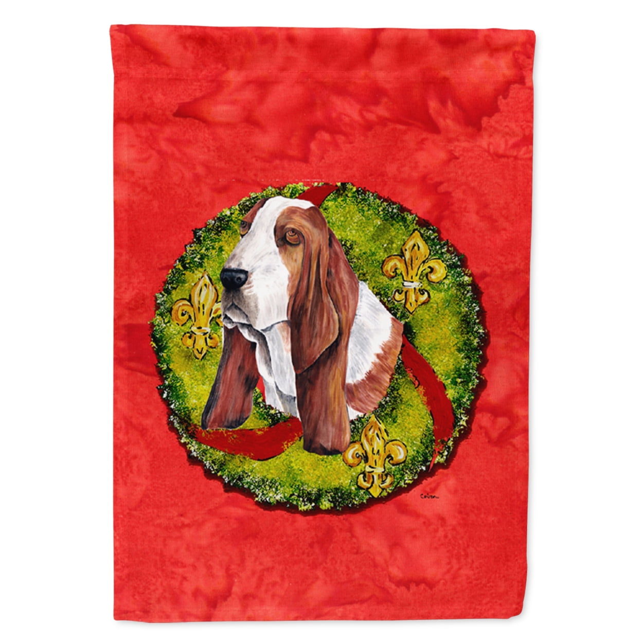 Carolines Treasures SC9100-FLAG-PARENT Basset Hound Flag multicolor - Walmart.com
