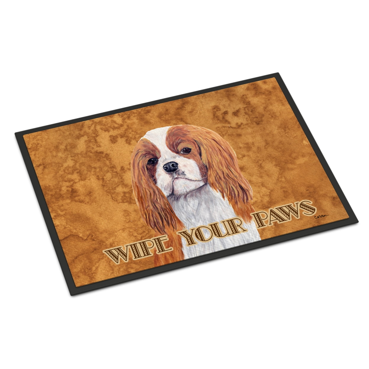 Carolines Treasures SC9118JMAT Cavalier Spaniel Door Mat Indoor Rug or ...