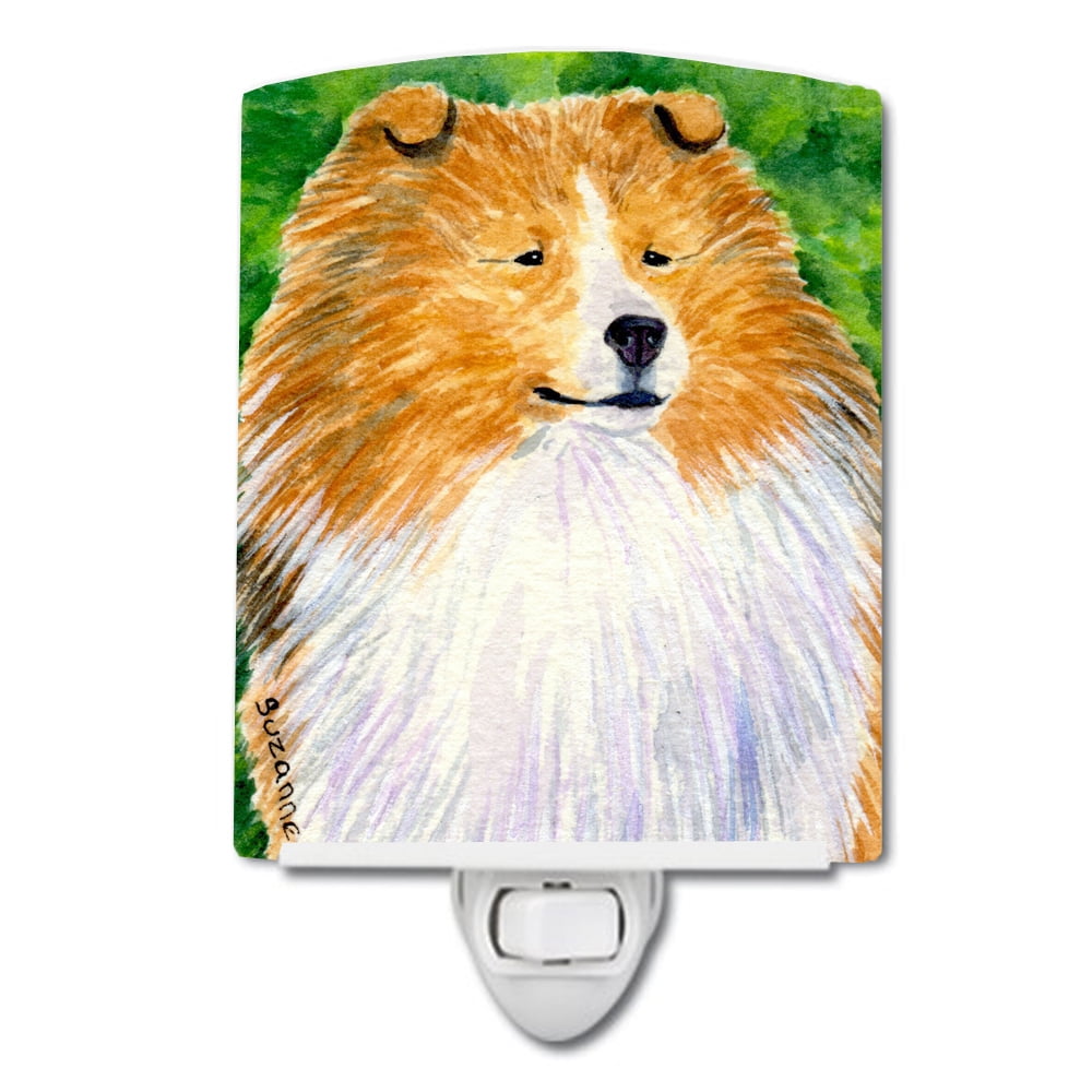 Carolines Treasures SS1003CNL Sheltie Ceramic Night Light 6x4x3 ...