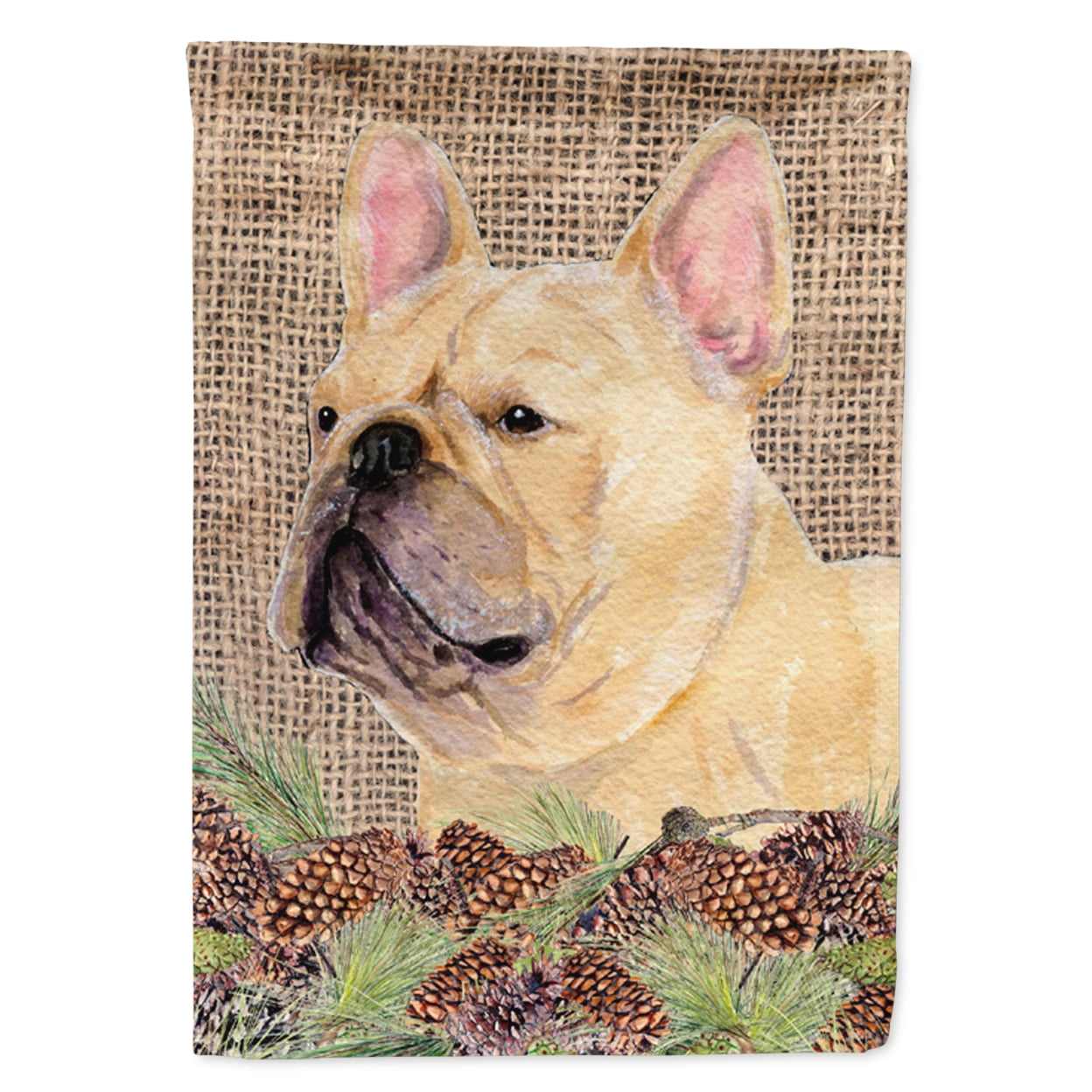 Carolines Treasures SS4076-FLAG-PARENT French Bulldog Flag multicolor ...