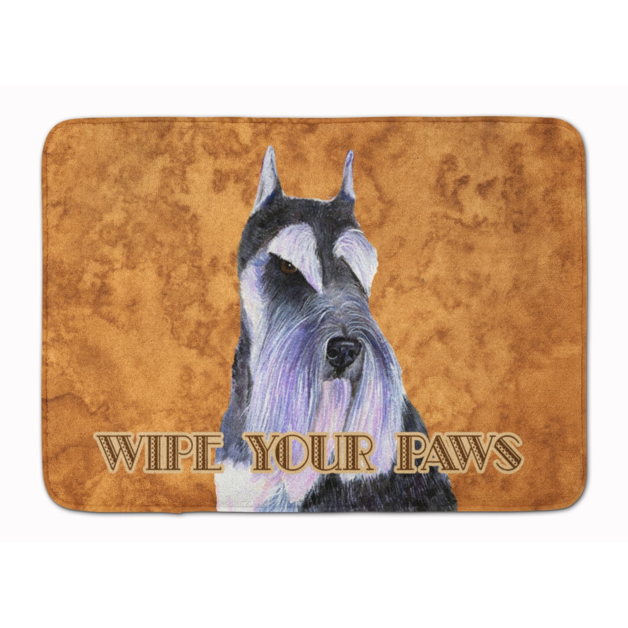 Carolines Treasures SS4900RUG Schnauzer Wipe your Paws Machine Washable ...