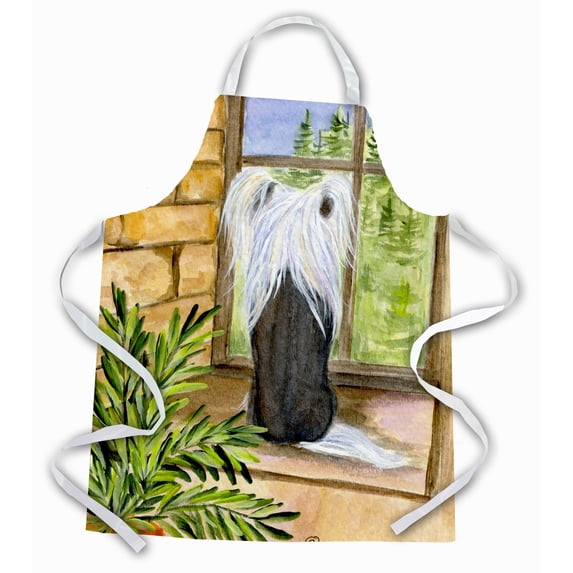 Carolines Treasures SS8121APRON Chinese Crested Apron Large multicolor ...