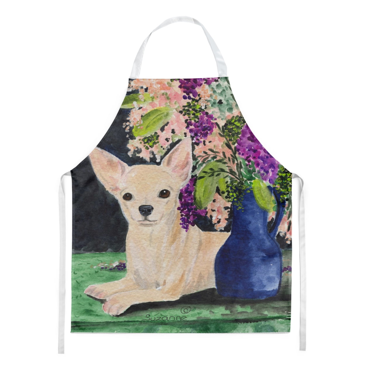 Carolines Treasures SS8289APRON Chihuahua Apron Large multicolor ...