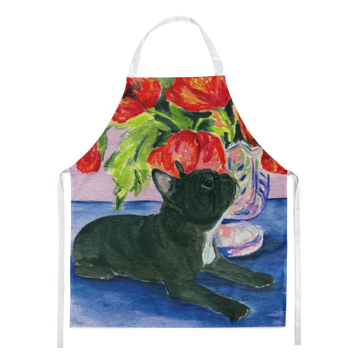 Carolines Treasures SS8308APRON French Bulldog Apron Large multicolor ...