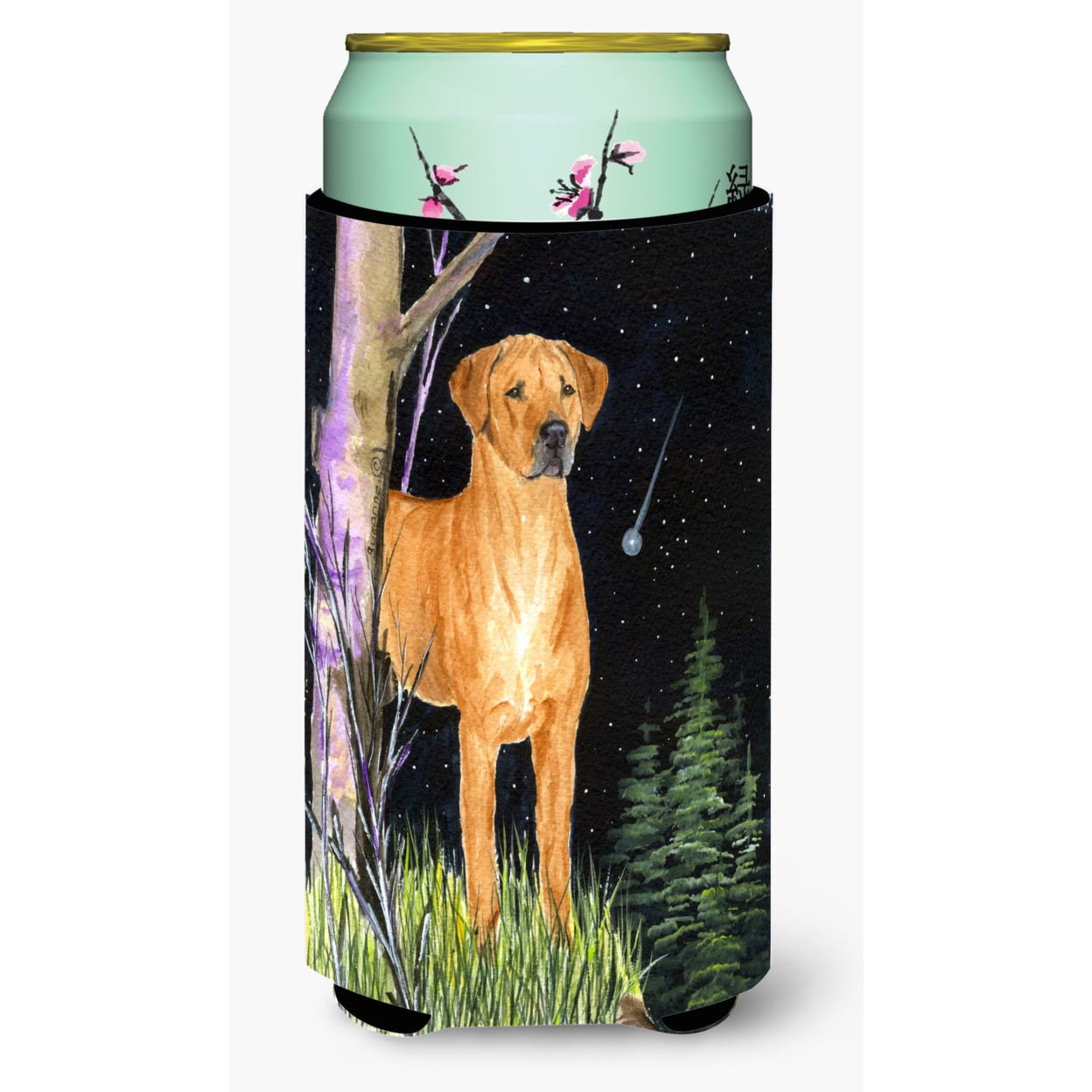 Carolines Treasures SS8479TBC Starry Night Rhodesian Ridgeback Tall Boy ...
