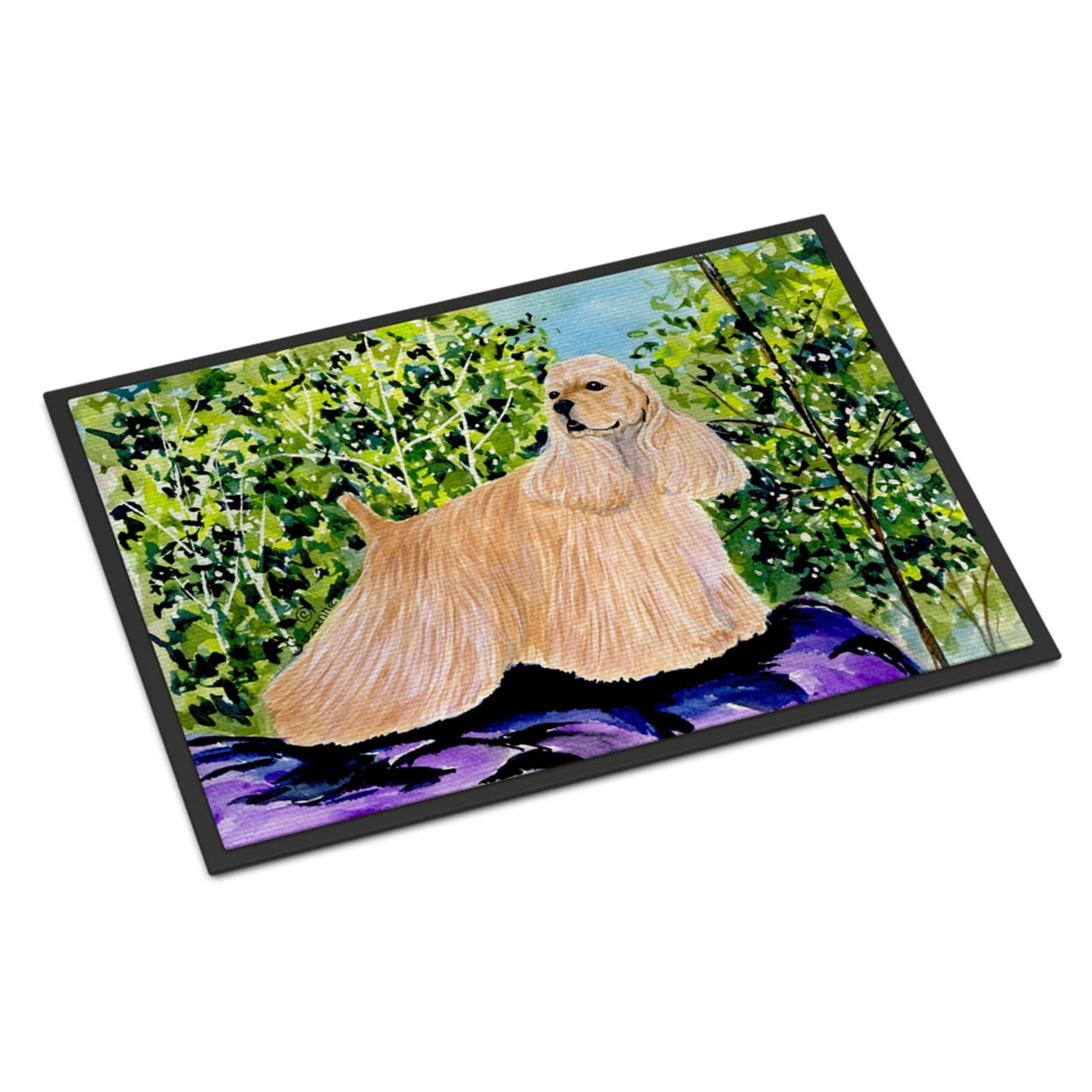 Carolines Treasures SS8668MAT Cocker Spaniel Doormat 18x27 27"L x 18"W ...