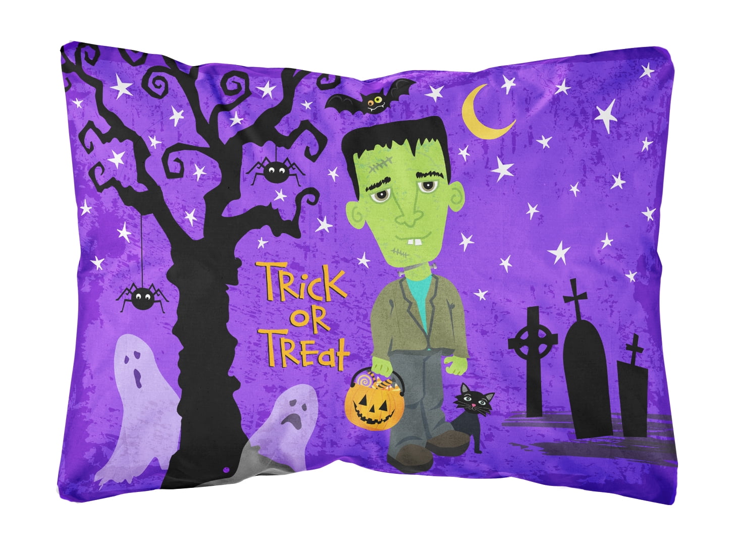 Carolines Treasures VHA3021PW1216 Halloween Frankie Frankenstein Canvas ...