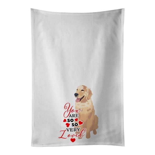 Carolines Treasures WDK3932WTKT 28 x 19 in. Unisex Golden Retriever ...