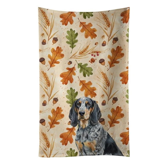Carolines Treasures WDK7719KTWL 25 x 15 in. Bluetick Coonhound Heirloom ...