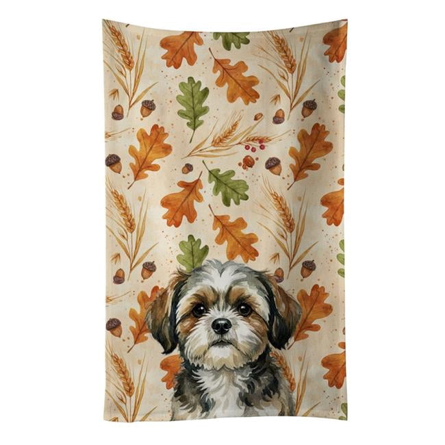 Carolines Treasures WDK8017KTWL 25 x 15 in. Brindle Shih Tzu Heirloom ...