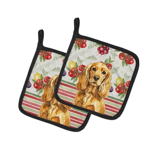 Carolines Treasures WDK8218PTHD Unisex Adult Golden English Cocker ...