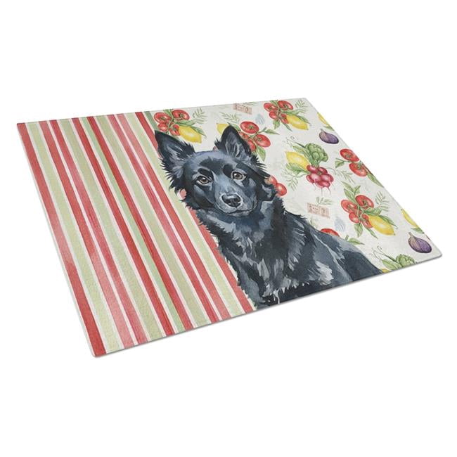 Carolines Treasures WDK8400LCB 11.25 x 15.25 in. Schipperke Vegetables ...