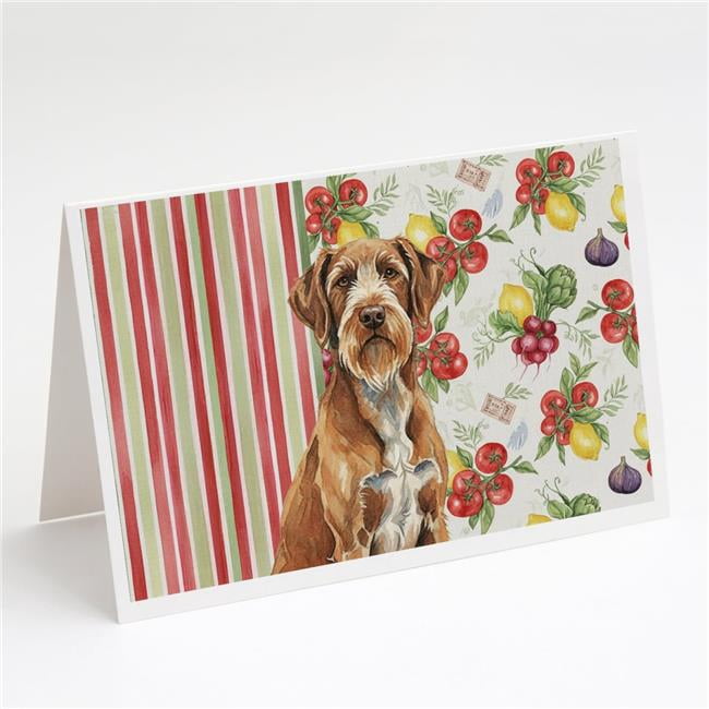 Carolines Treasures WDK8458GCA7P 5 x 7 in. Wirehaired Pointing Griffon ...