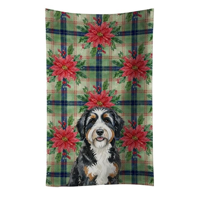 Carolines Treasures WDK8512KTWL Unisex Adult Berndoodle Christmas ...
