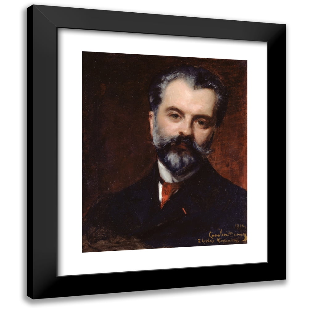 Carolus-Duran 12x14 Black Modern Framed Museum Art Print Titled ...
