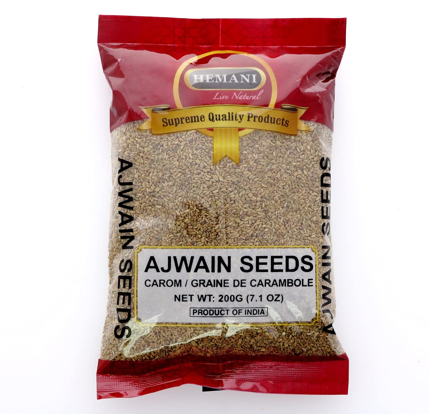 Carom Seed - Ajwain Seeds 200g (7.1 OZ) - For Cooking & Ayurvedic ...