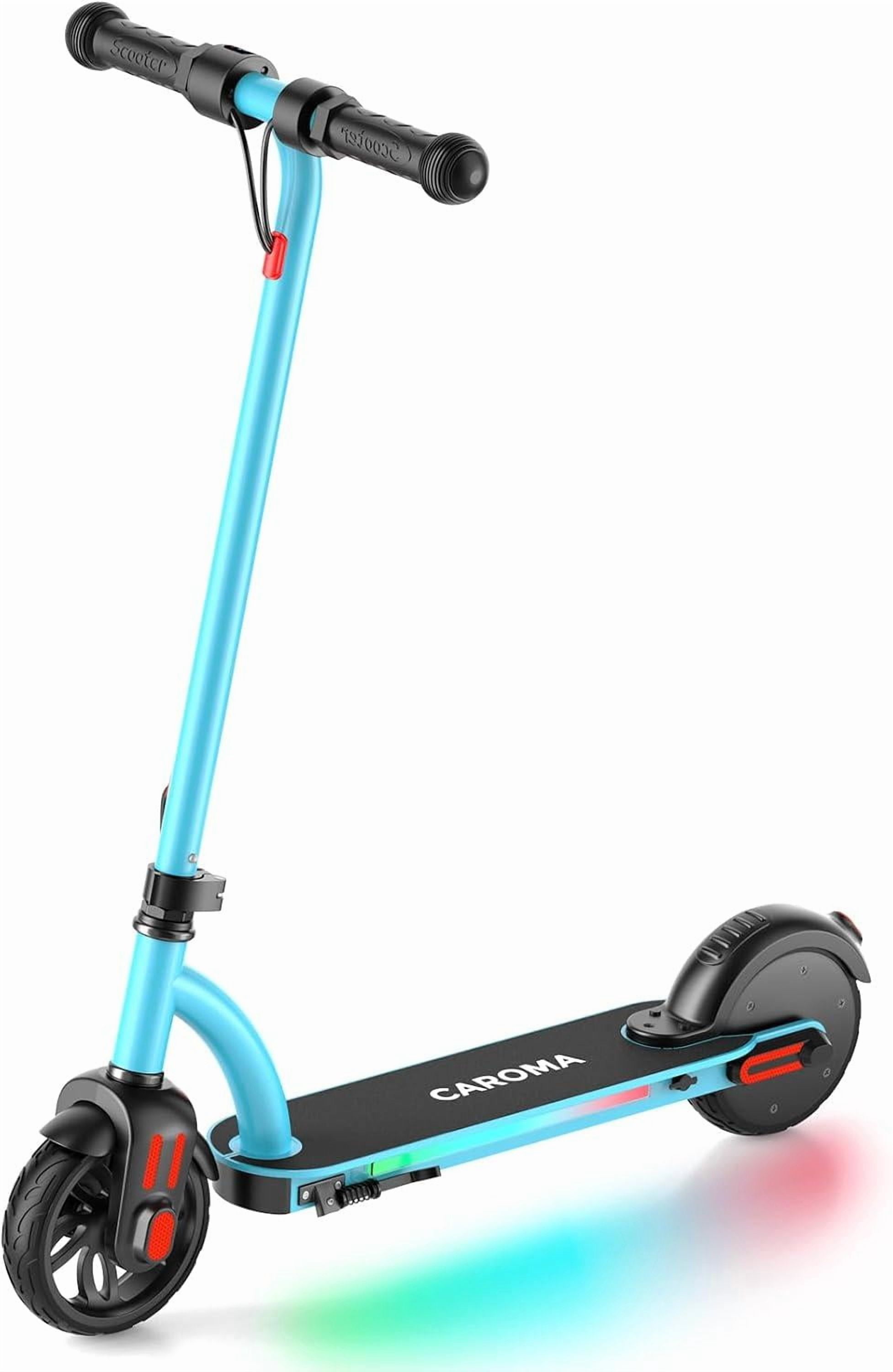 Caroma Electric Scooter for Kids Ages 6-14, 180W/150W Motor & 10 Mph ...