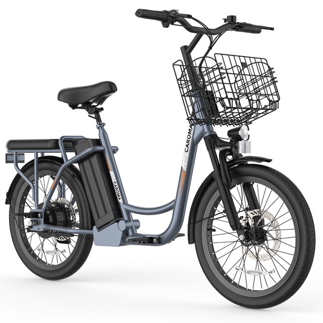 Caroma Peak 819W Electric Scooter Adults, 48V Removable Battery, Up to 25Miles&20MPH, 20" Fat ...