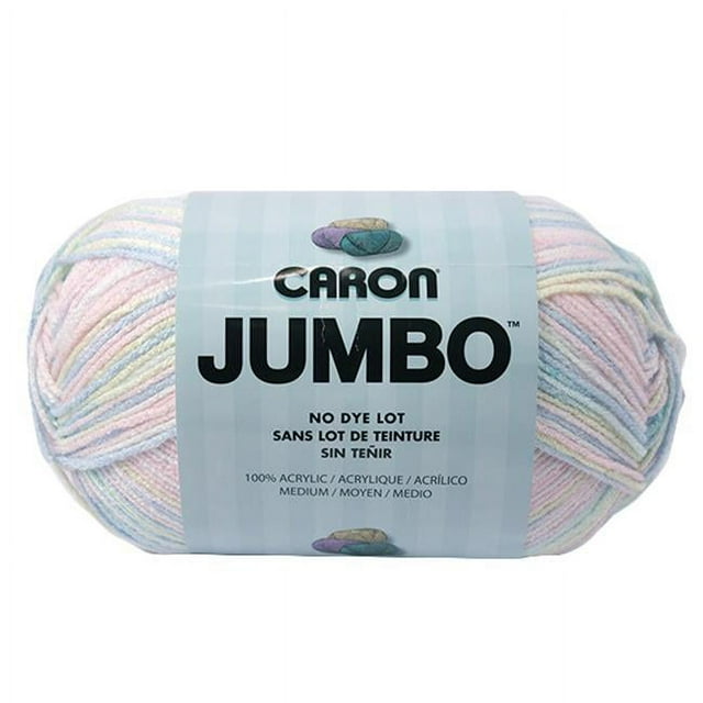 Yarn Caron Jumbo Print Rainbow - Walmart.com