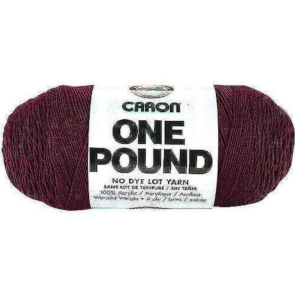 Caron Acrylic Natura One Pound Deep Violet Yarn, 1 Each - Walmart.com