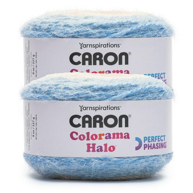 Caron® Colorama Halo™ #5 Bulky Blend Yarn, Amber Ocean 8oz/227g, 481 ...