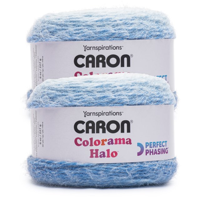 Caron® Colorama Halo™ #5 Bulky Blend Yarn, Sea & Sky 8oz/227g, 481 ...