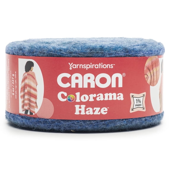 Caron Colorama Haze Yarn-Blue Moon - Walmart.com