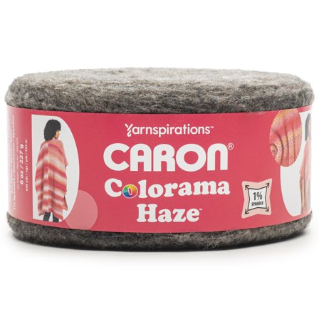 Caron Big Cakes Self-Striping Acrylic Yarn, Toffee Brickle, 603 yd, 10. ...