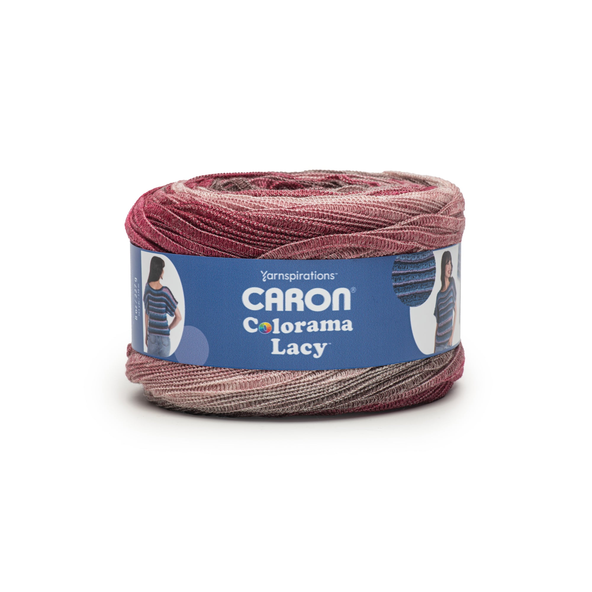 Caron® Colorama Lacy™ #5 Bulky Acrylic Yarn, Berry Patch 8oz/227g 361 ...