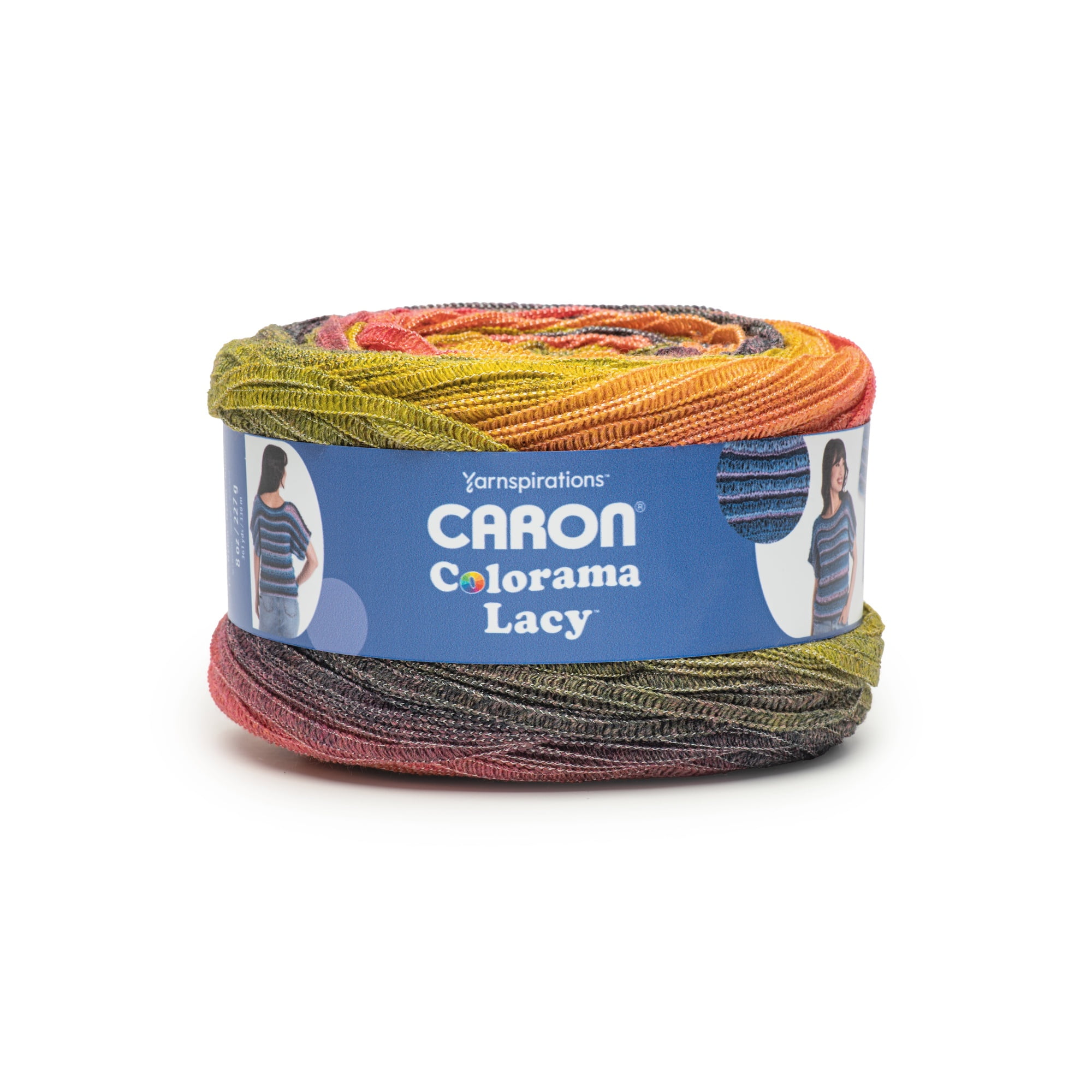 Caron® Colorama Lacy™ #5 Bulky Acrylic Yarn, Spectral 8oz/227g 361 ...