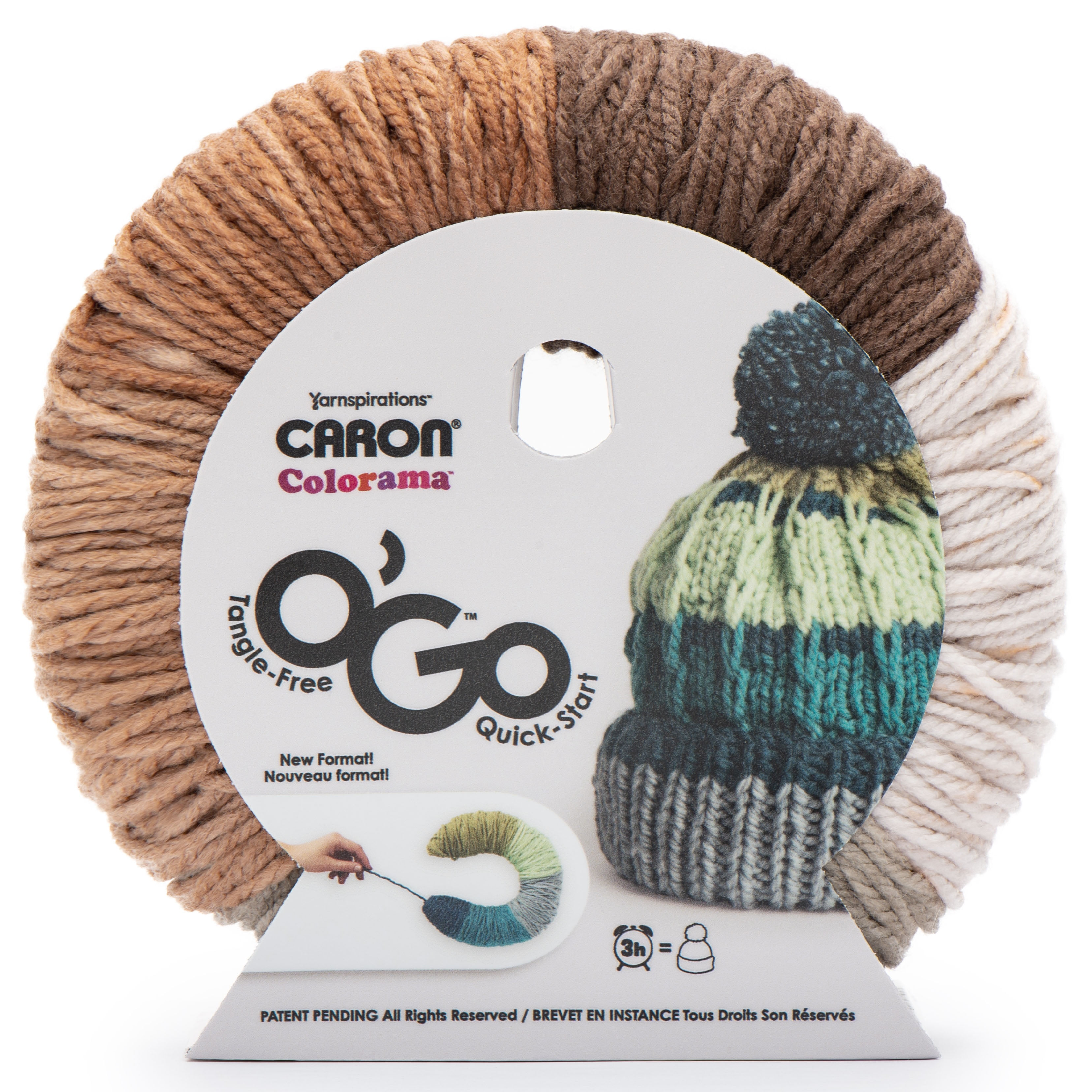 Caron Colorama O'Go Yarn-Tabby - Walmart.com