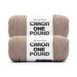 Caron® One Pound™ #4 Medium Acrylic Yarn, Truffle 16oz/454g, 812 Yards ...