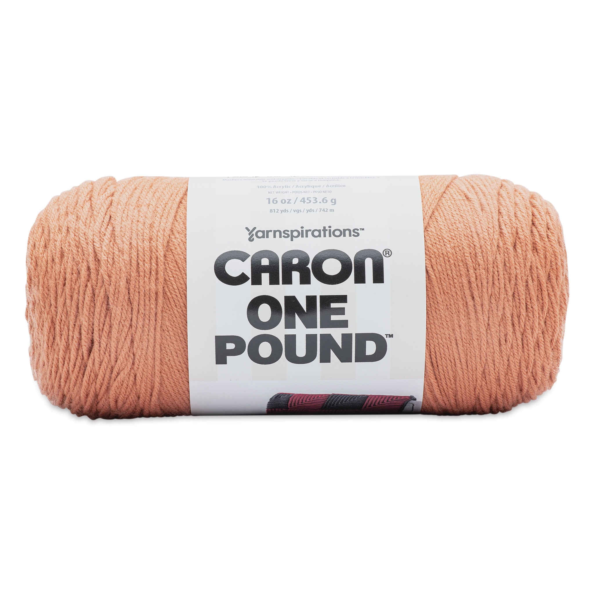 Caron One Pound Yarn-Faded Brick - Walmart.com