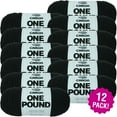 Caron One Pound Yarn - Black, Multipack of 12 - Walmart.com