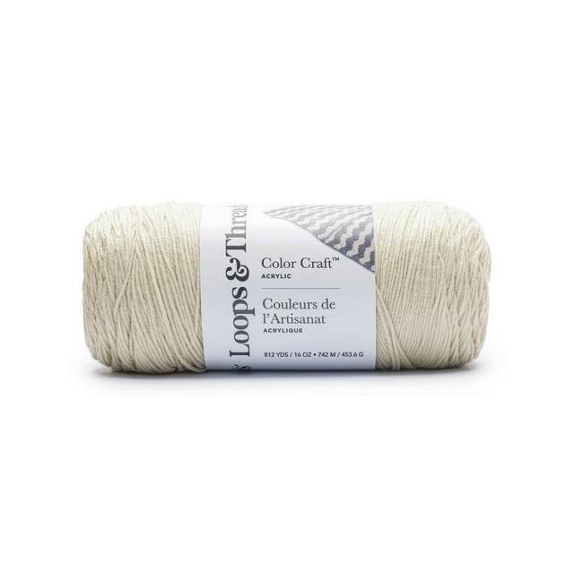 Caron One Pound Yarn-Off White - Walmart.com