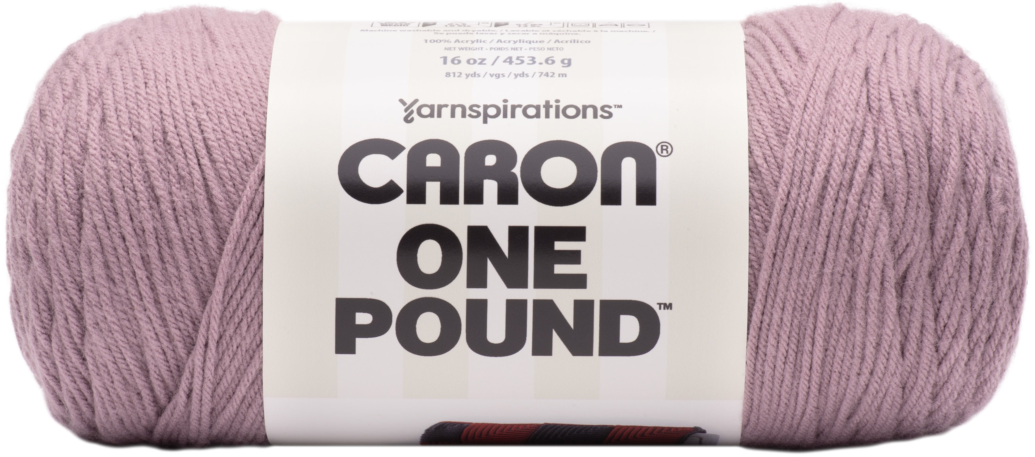 Spinrite Caron One Pound Yarn, 100% Acrylic, Medium Weight, 16oz ...