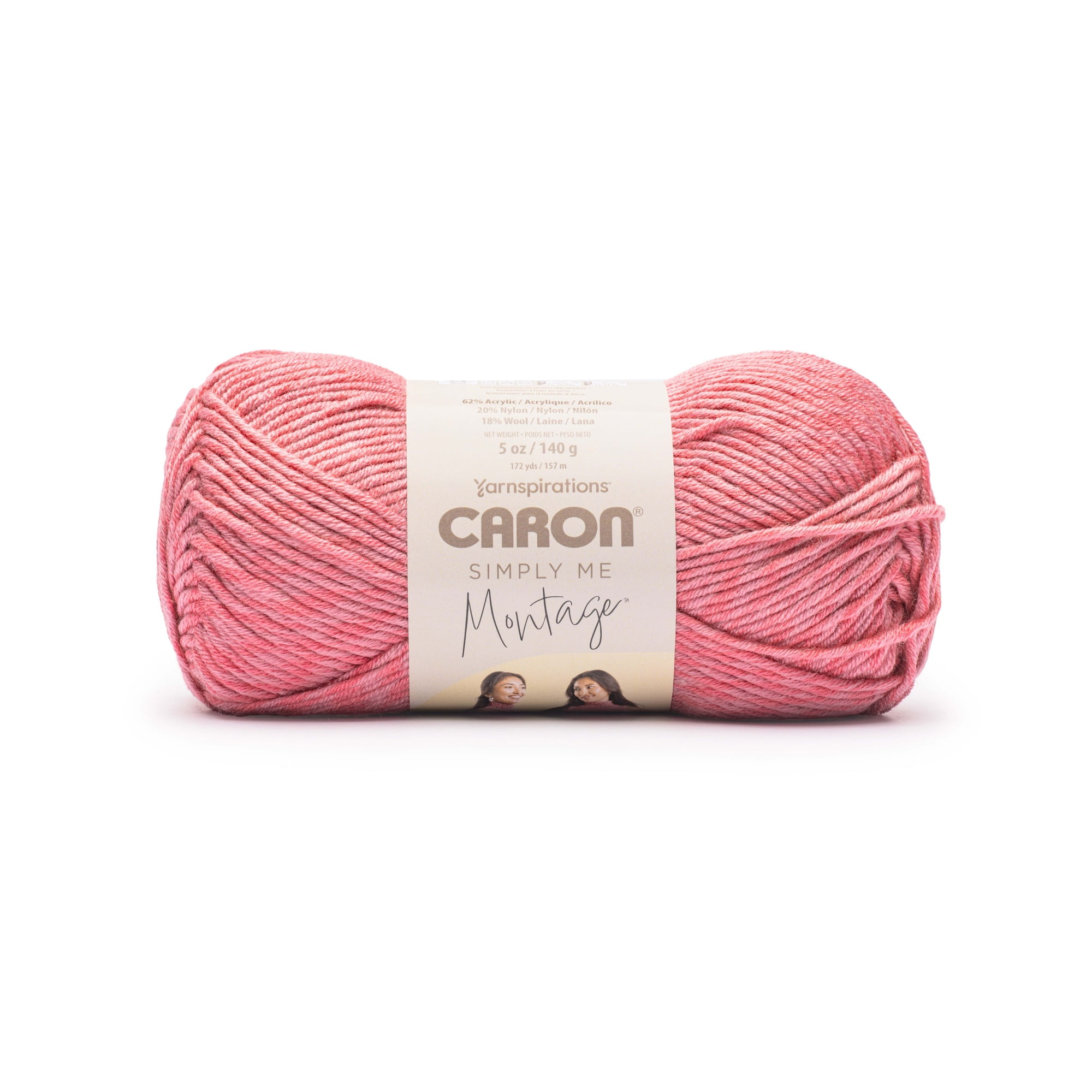 Caron® Simply Me Montage™ #5 Bulky Blend Yarn, Tourmaline 5oz/140g 172 ...