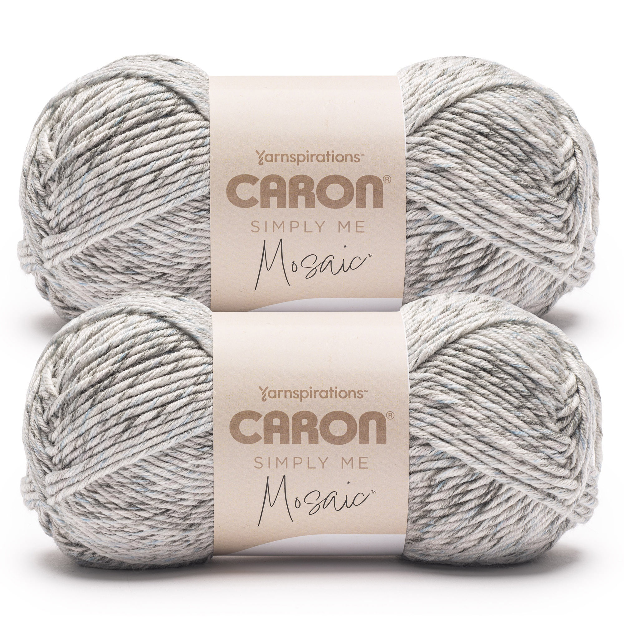 Caron® Simply Me Mosaic™ #5 Bulky Blend Yarn, Overcast 5oz/140g 173 ...