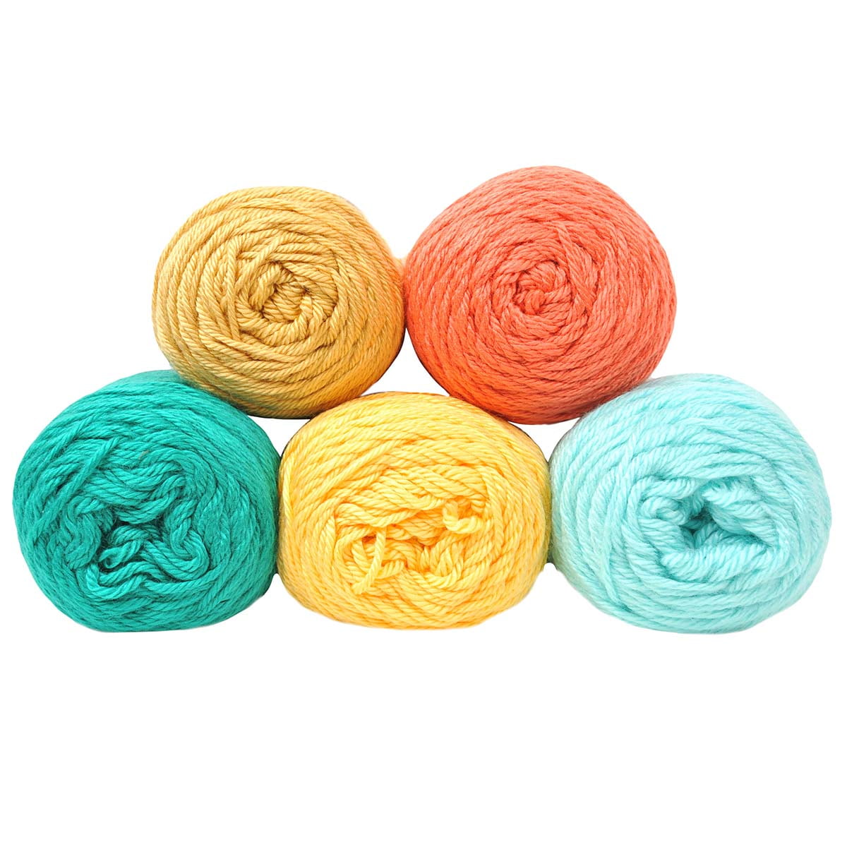 Caron Simply Soft Acrylic Assorted Yarn, 6 oz, Pack of 5 Skeins ...